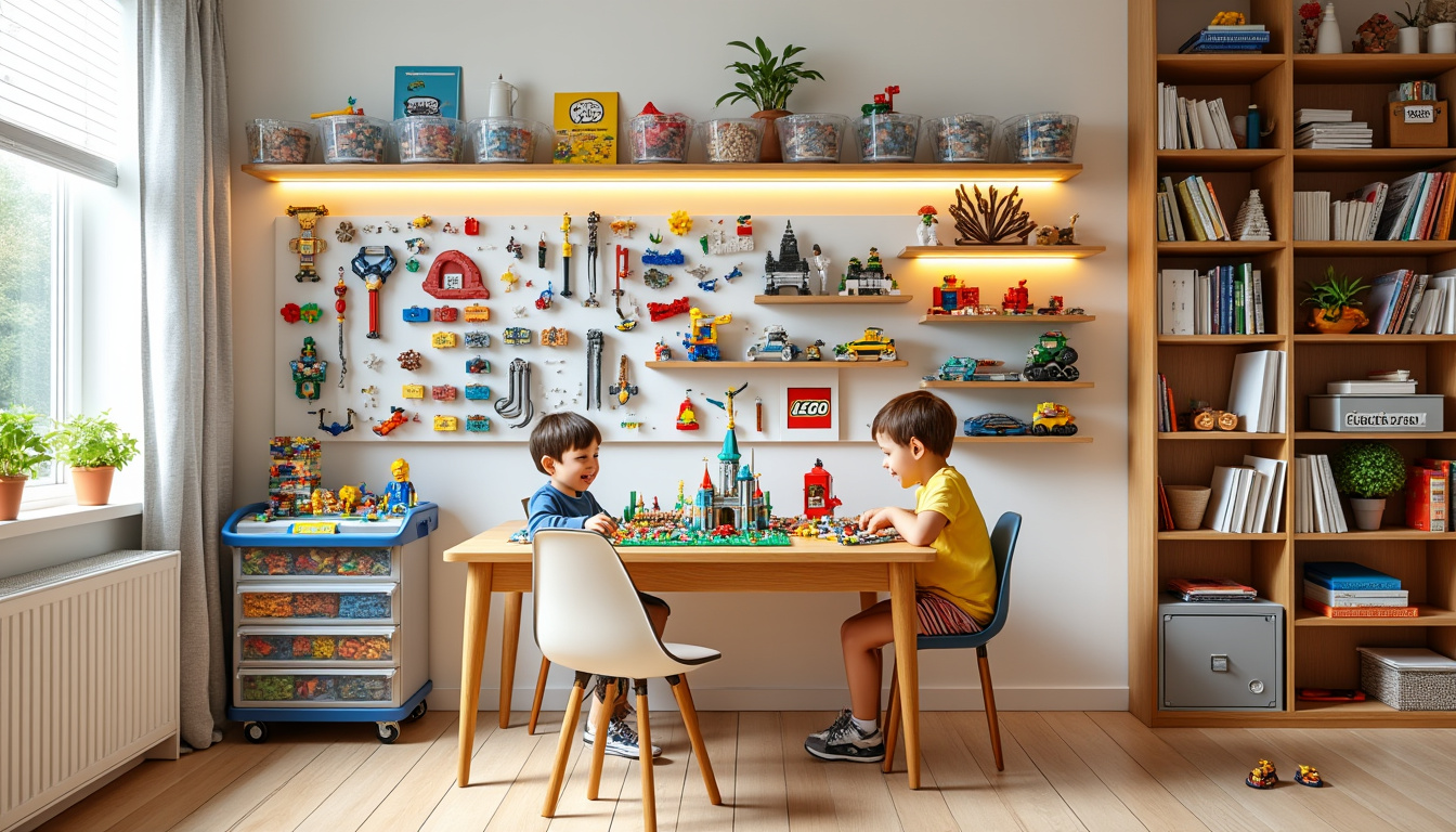 astuces ingénieuses pour organiser vos Lego