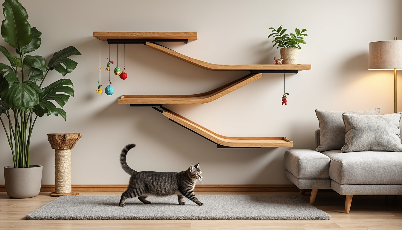 Fabriquer un parcours mural fonctionnel pour chat - Jardin et Bricolage